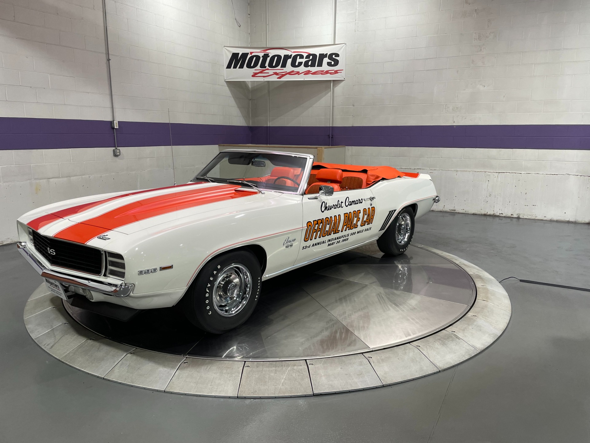 1969 Camaro Pace Car Registry