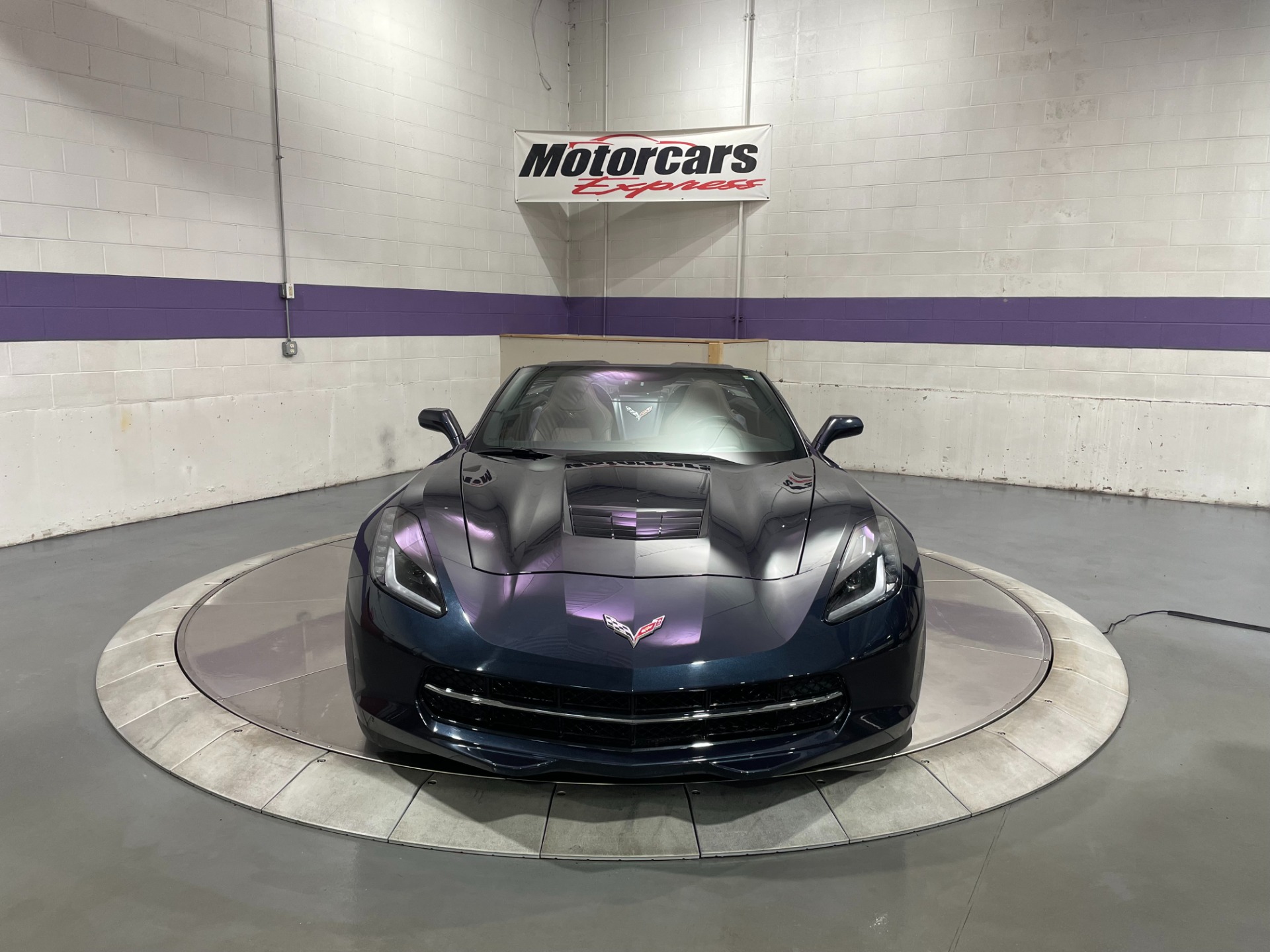 2022 Corvette Stingray Night Race Blue Metallic