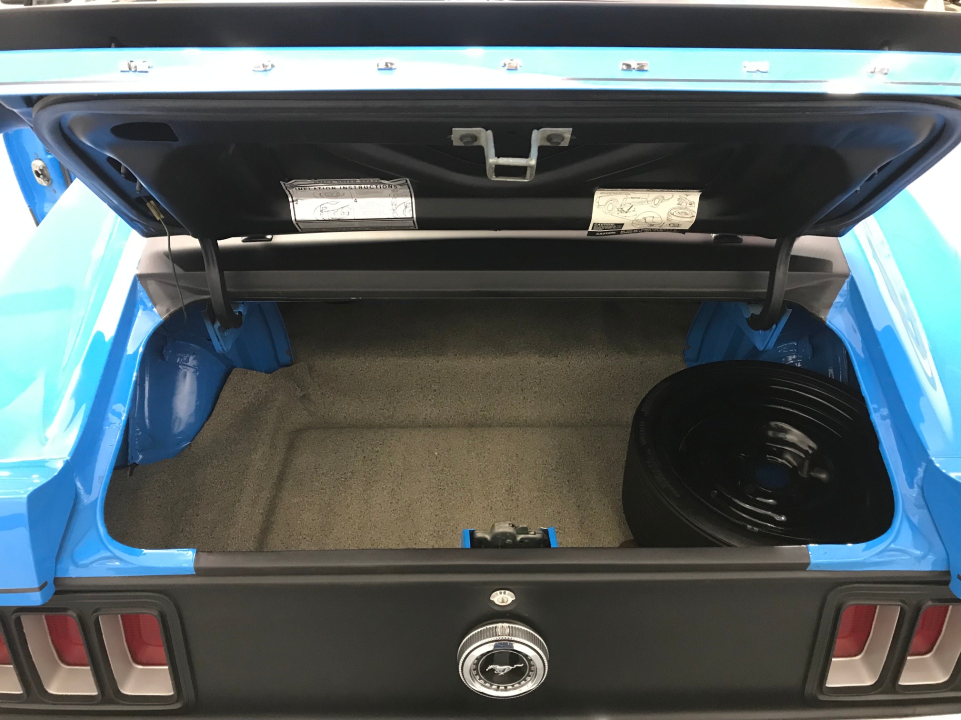 1970 Mustang Boss 302 Trunk